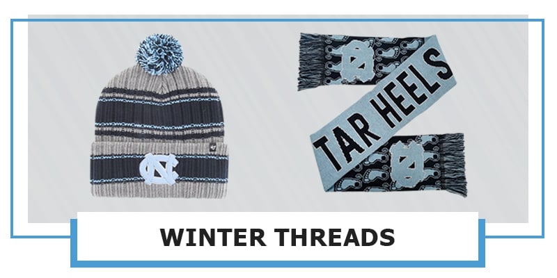 University of North Carolina Spirit Apparel & Gear, Winter Gear ...
